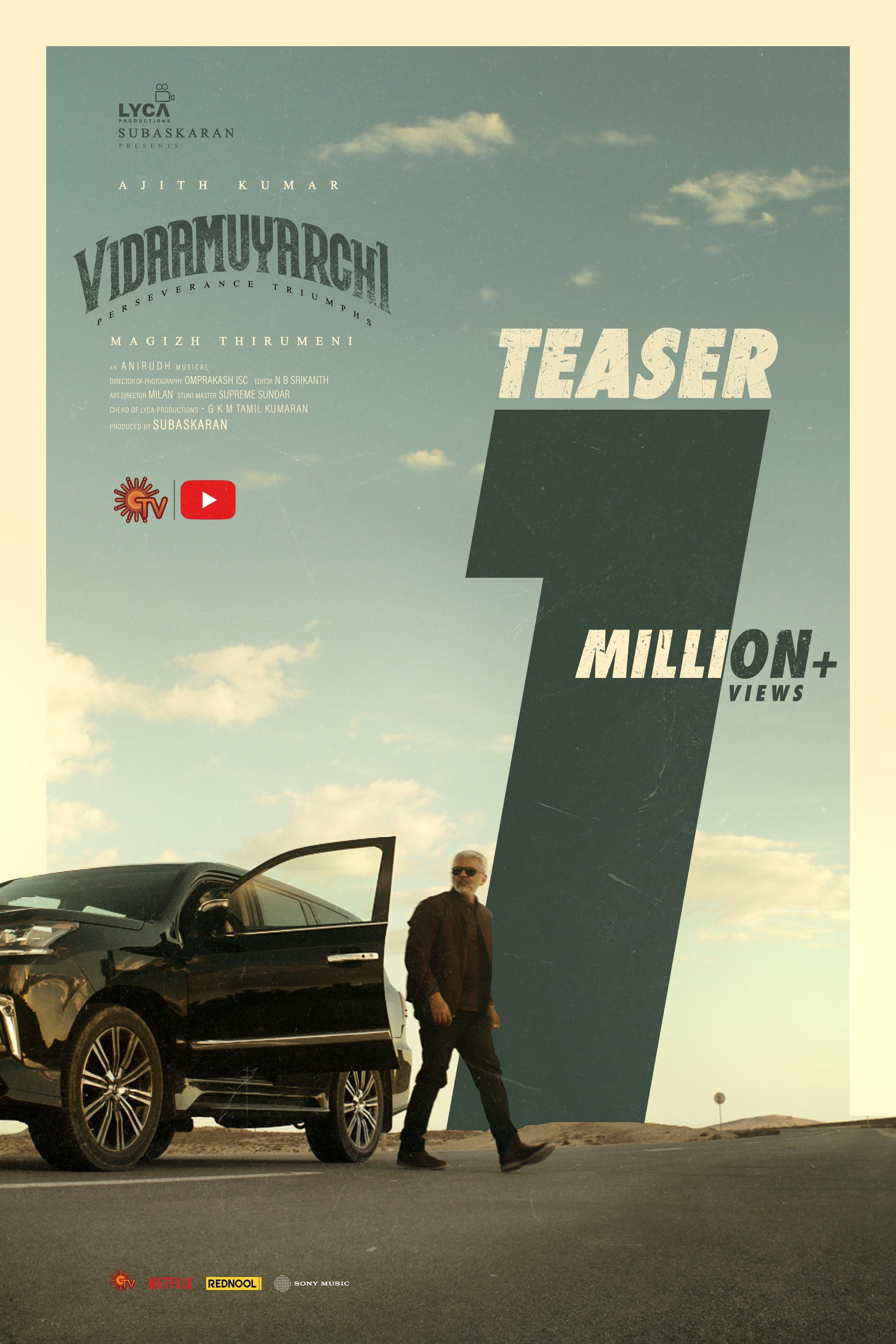 "Vidaamuyarchi Teaser Unveiled: Ajith Kumar Gears Up for a Power-Packed Pongal 2025 Release ...